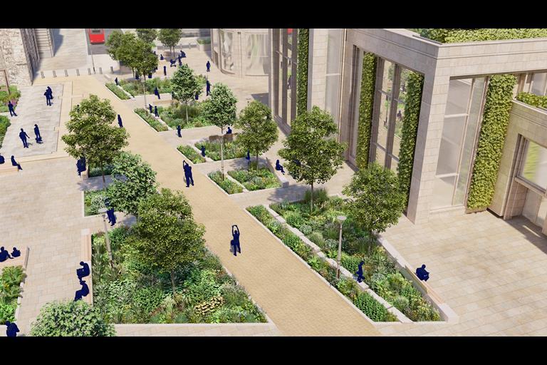 In pictures: Plans approved for new public square in shadow of St Paul ...